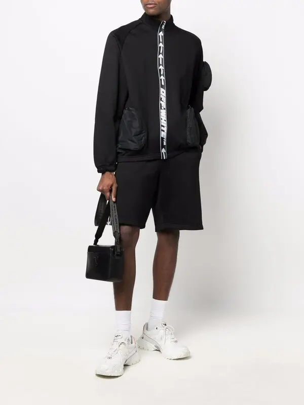 Off-White Logo Tape Track Shorts