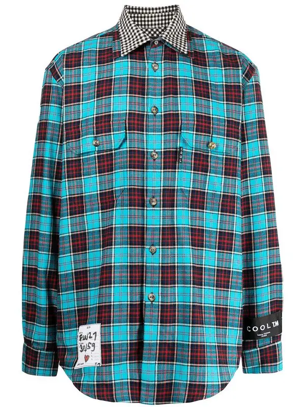 COOL T.M Reversible Plaid Shirt