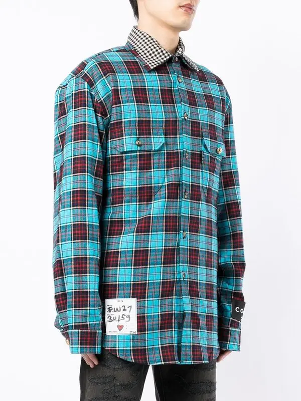 COOL T.M Reversible Plaid Shirt