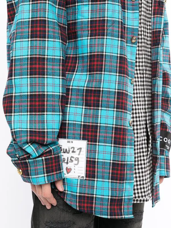 COOL T.M Reversible Plaid Shirt