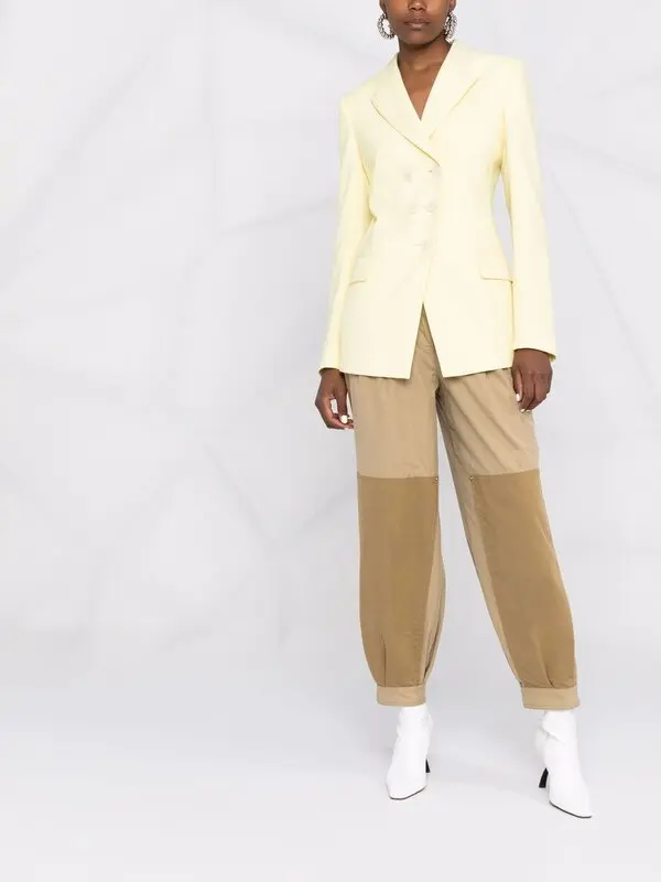Stella McCartney Double-breasted Blazer - Yellow