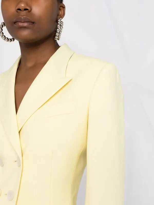 Stella McCartney Double-breasted Blazer - Yellow