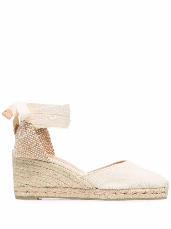 CastaÑer Carina Espadrille Wedges - Neutrals