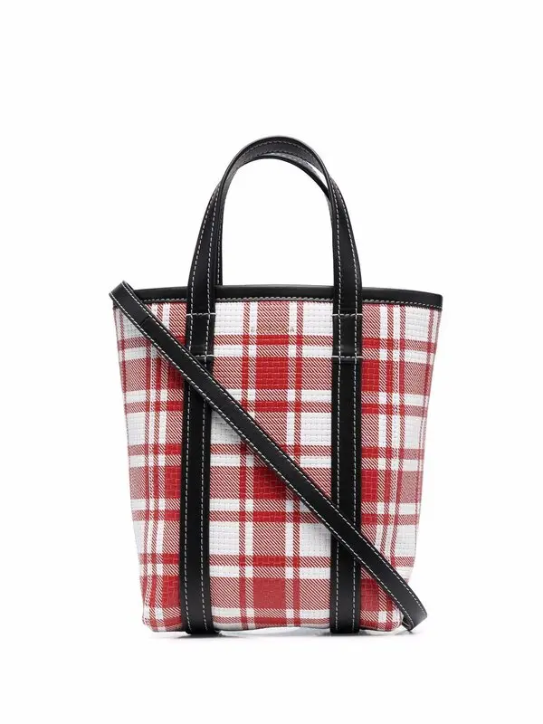 Balenciaga Barbes North-south Small Shopper Bag - Red