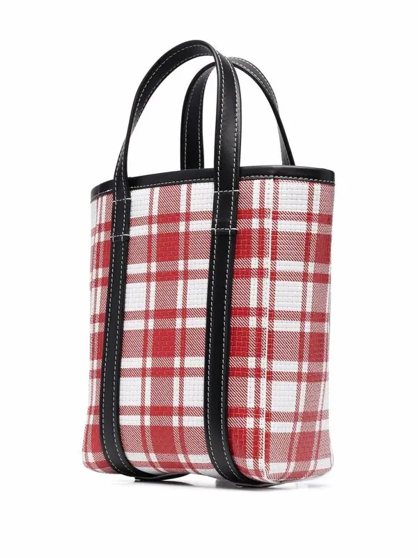 Balenciaga Barbes North-south Small Shopper Bag - Red