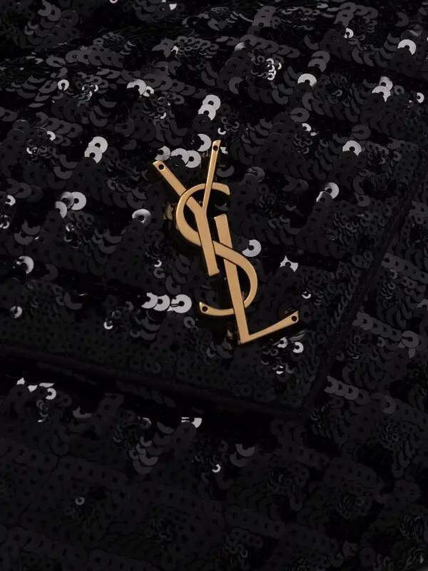 Saint Laurent Joe Sequin-embellished Backpack
