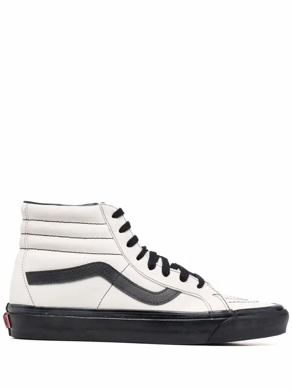 VANS Sk8-hi Panelled Sneakers - White