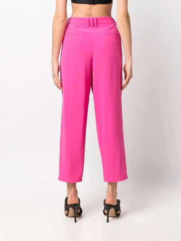 Balmain Pleated High-waisted Trousers