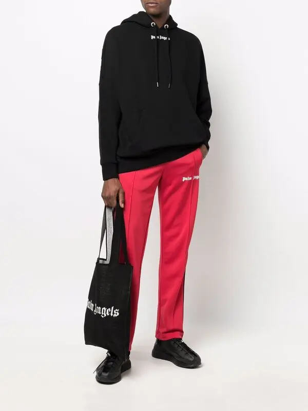 Palm Angels Logo-print Tote - Black