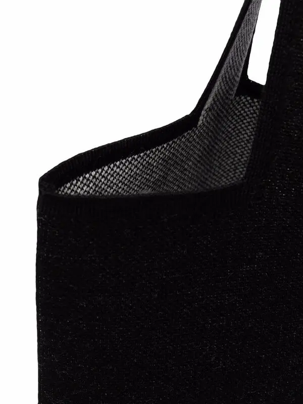 Palm Angels Logo-print Tote - Black