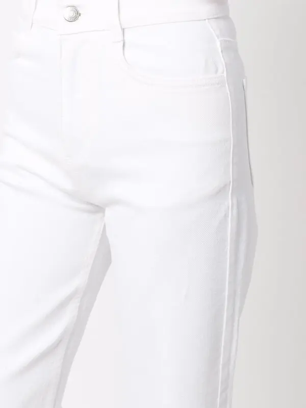 Maje Frayed Straight-leg Jeans