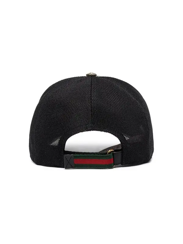 Gucci Gg Supreme Tiger Baseball Cap - Neutrals | Editorialist display picture 3
