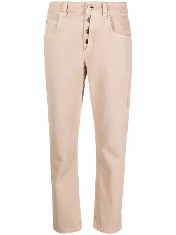 Brunello Cucinelli Cropped Chino Trousers
