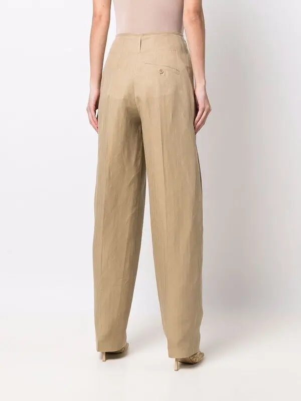 Etro Wide-leg Tailored Trousers - Brown