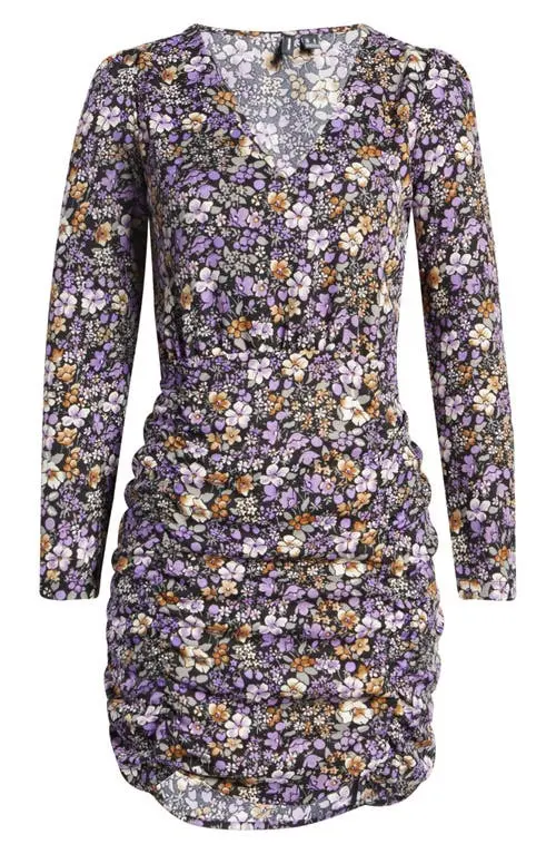 Vero Moda Isa Floral Print Mini Dress