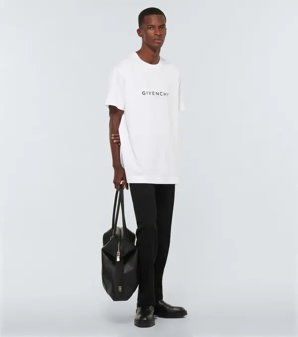 Givenchy Logo Oversized Cotton Jersey T-shirt