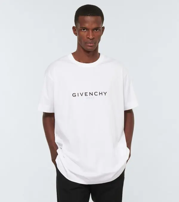 Givenchy Logo Oversized Cotton Jersey T-shirt