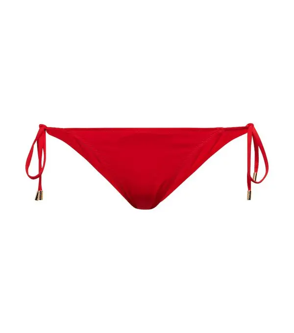 Melissa Odabash Maldives Self-tie Bikini Bottoms - Red
