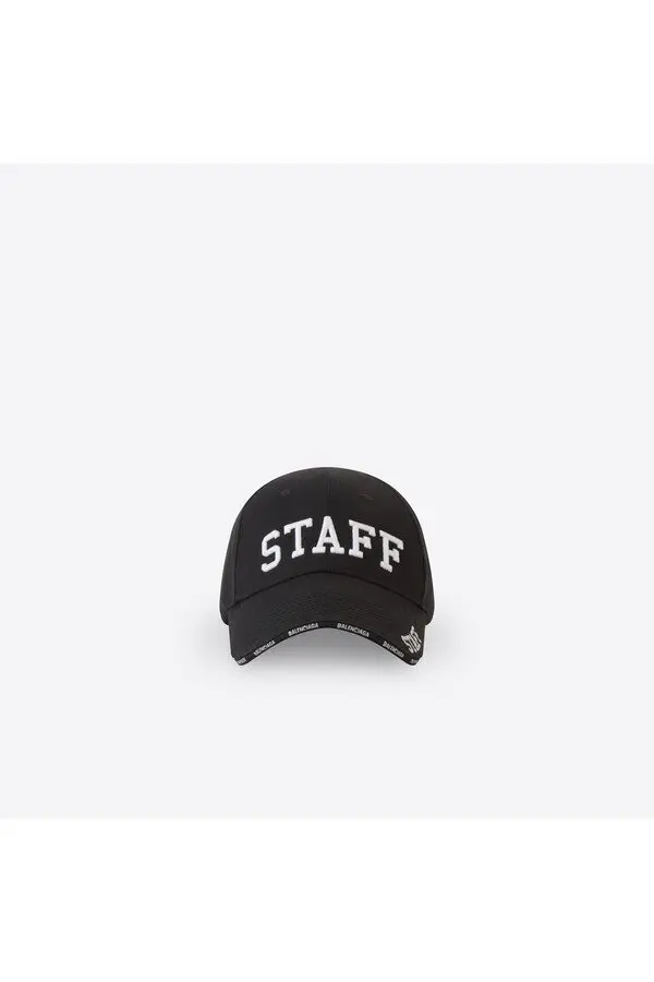 （国内正規品）balenciaga staff cap 2021aw 国内正規品）balenciaga staff cap 2021aw 2021aw cap （国内正規品