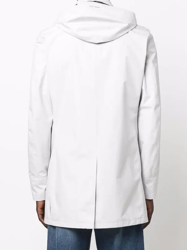 Herno Water-resistant Hooded Jacket - Grey