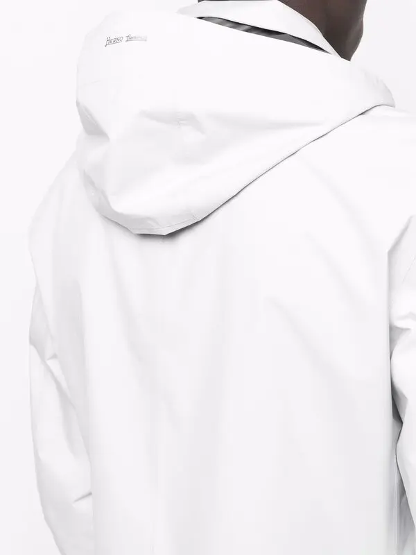 Herno Water-resistant Hooded Jacket - Grey