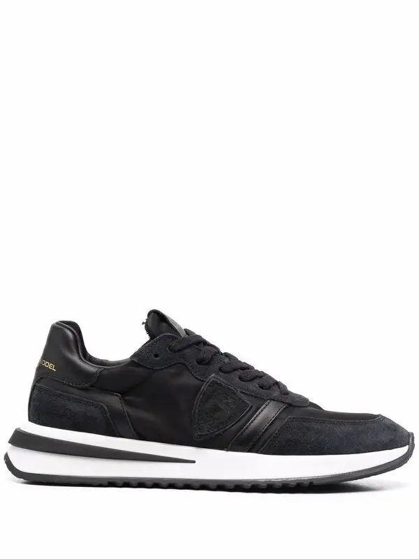 Philippe Model Low-top Lace-up Sneakers - Black