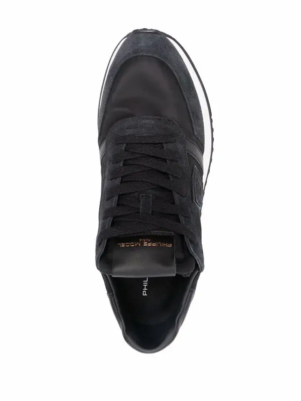 Philippe Model Low-top Lace-up Sneakers - Black
