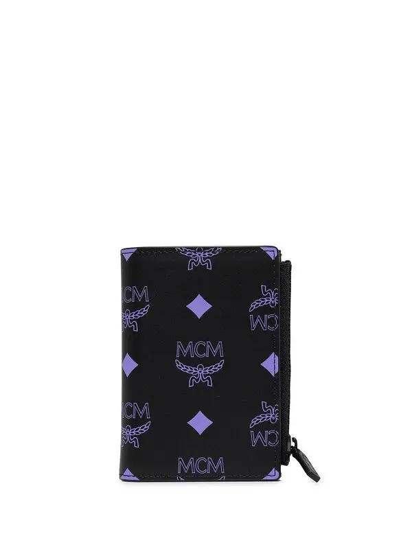 Mcm Mini Bi-fold Card Wallet