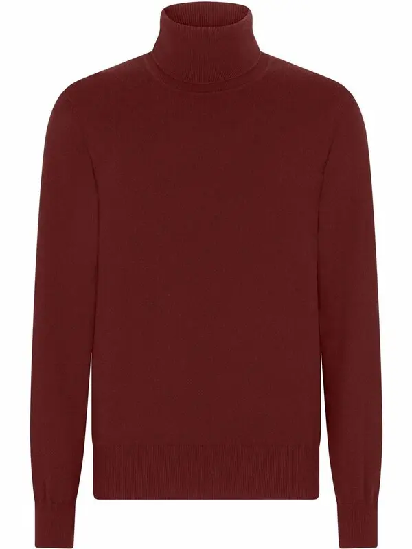 Dolce & Gabbana Roll-neck Cashmere Jumper - Red