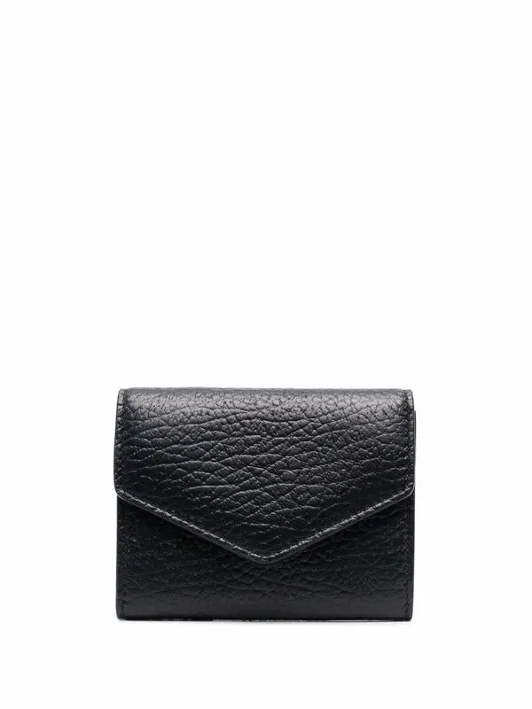 MAISON MARGIELA Accordion Leather Wallet - Black
