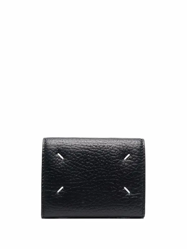MAISON MARGIELA Accordion Leather Wallet - Black
