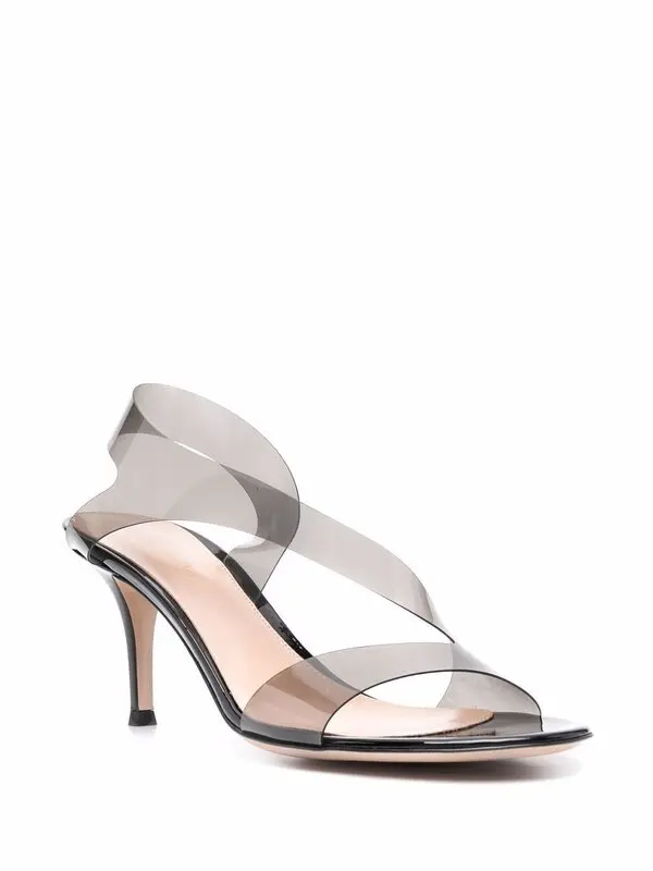 GIANVITO ROSSI Metropolis 70mm Sandals - Grey