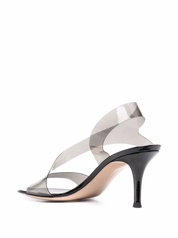 GIANVITO ROSSI Metropolis 70mm Sandals - Grey