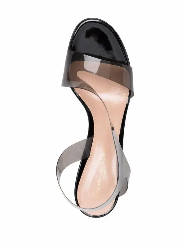GIANVITO ROSSI Metropolis 70mm Sandals - Grey