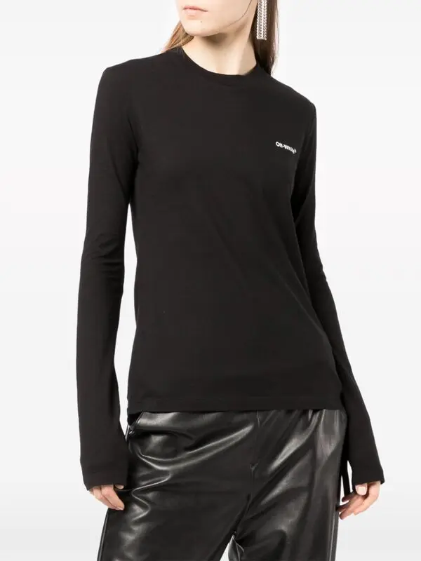 Off-White Diag-stripe Long-sleeved T-shirt