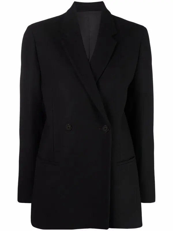 TOTEME Loreo Double-breasted Blazer - Black