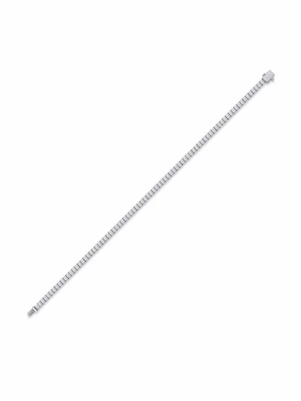 PRAGNELL 18kt White Gold Diamond Line Bracelet