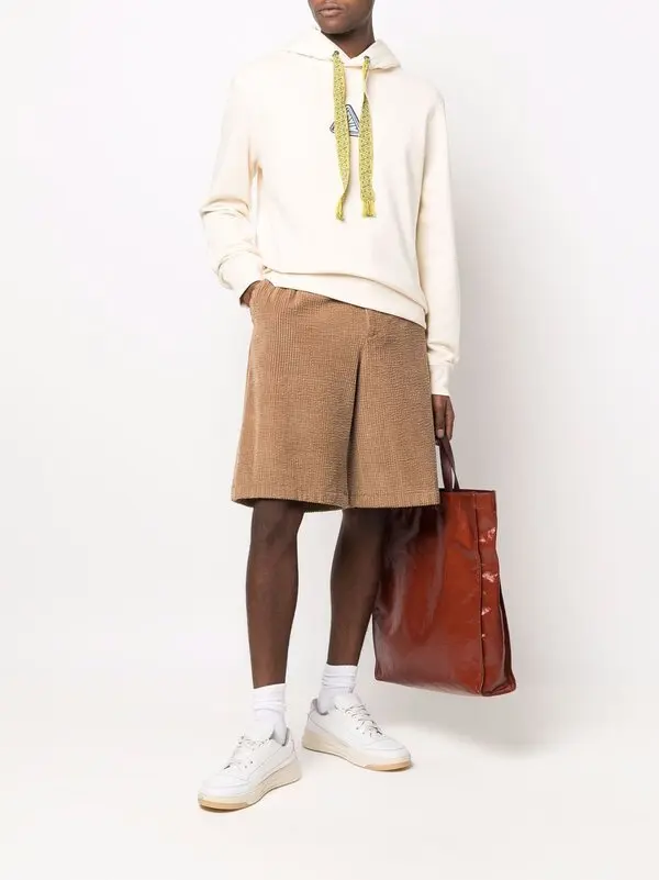 LANVIN Logo Print Hoodie