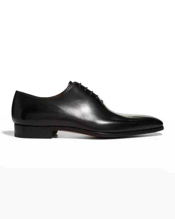 Magnanni Cruz Leather Oxfords - Black | Editorialist display picture 2