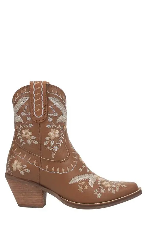 DINGO Primrose Western Boots - Brown