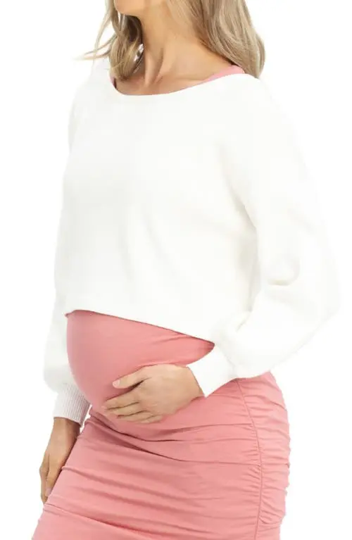 ANGEL MATERNITY Cotton Sweater