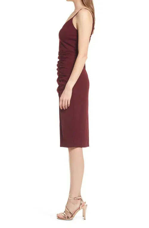 LNL Side Ruched Sleeveless Dress
