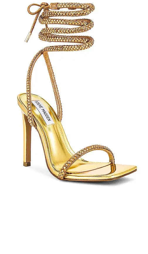 Steve Madden Uplift Heel In Metallic