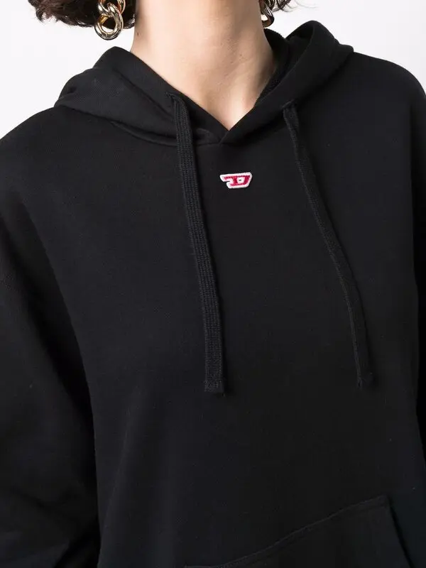 DIESEL® D-ilse Cotton Hoodie Dress