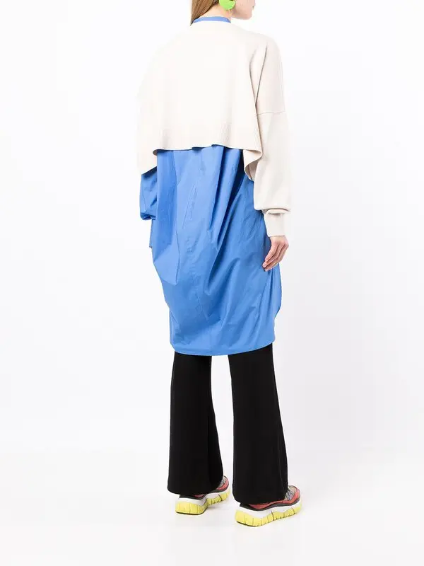 ENFOLD V-neck Cropped Jumper