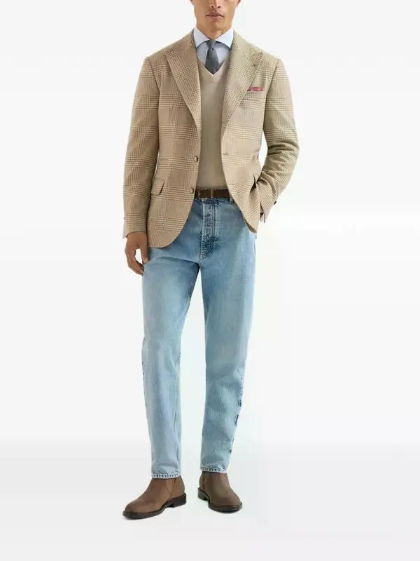 Brunello Cucinelli Long-sleeve Cashmere Jumper - Neutrals