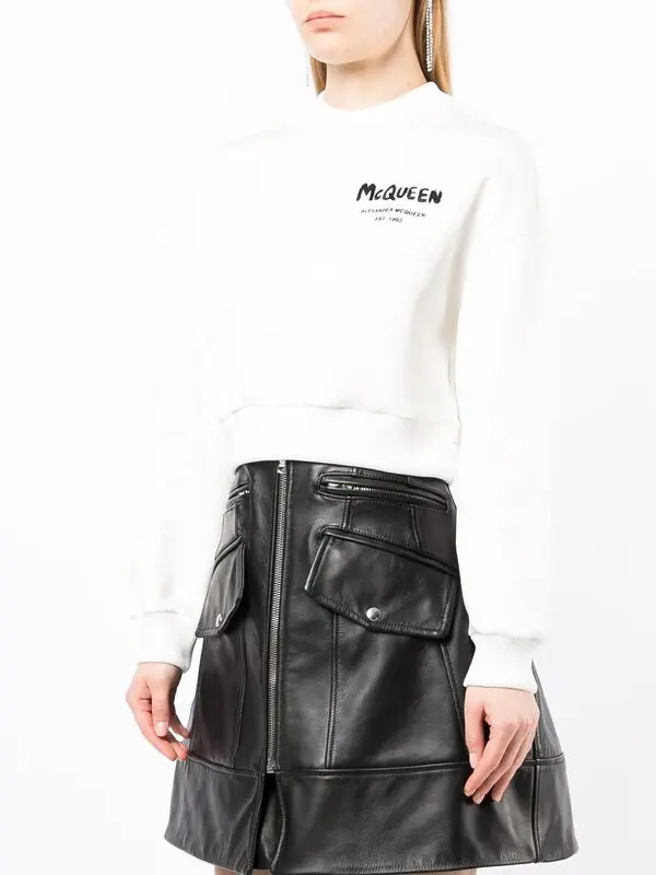Alexander McQueen Chest Logo-print Sweatshirt