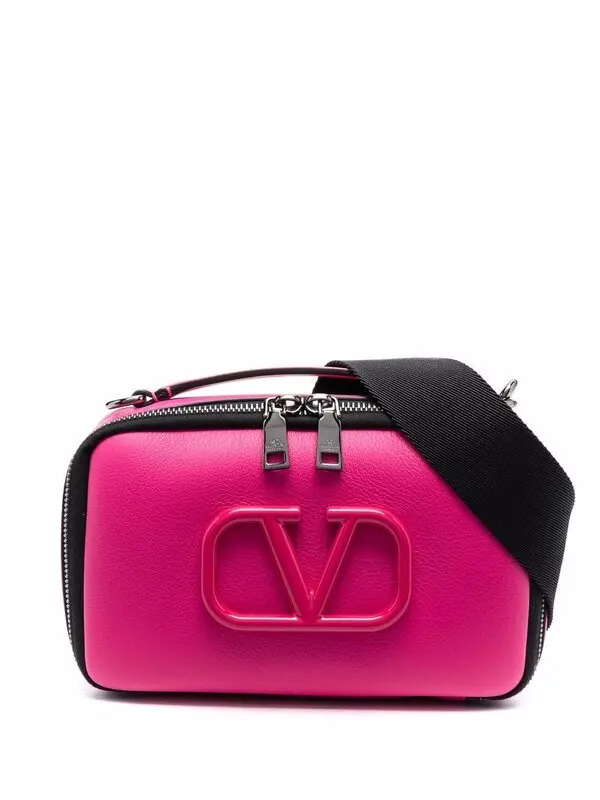 Valentino Garavani Vlogo Signature Crossbody Bag - Pink