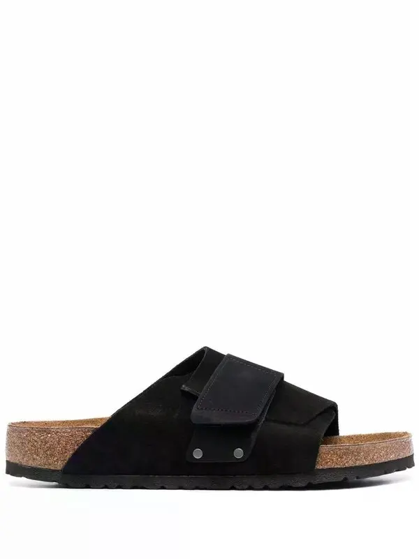 BIRKENSTOCK Kyoto Touch-strap Sandals - Black
