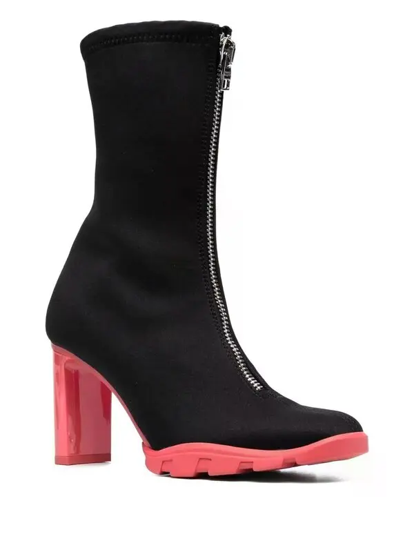 Alexander McQueen Scuba 85 Boots - Black